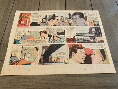 #H02 DR. KILDARE by Ken Bald Sunday Half Page Comic Strip September 29 ...