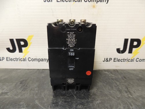 General Electric TEY3100 100 amp 3P 277/480V Type TEY Bolt On Circuit ...