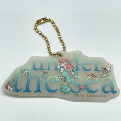 Disney JAPAN The little Mermaid Key chain UNders The Sea Ariel | eBay