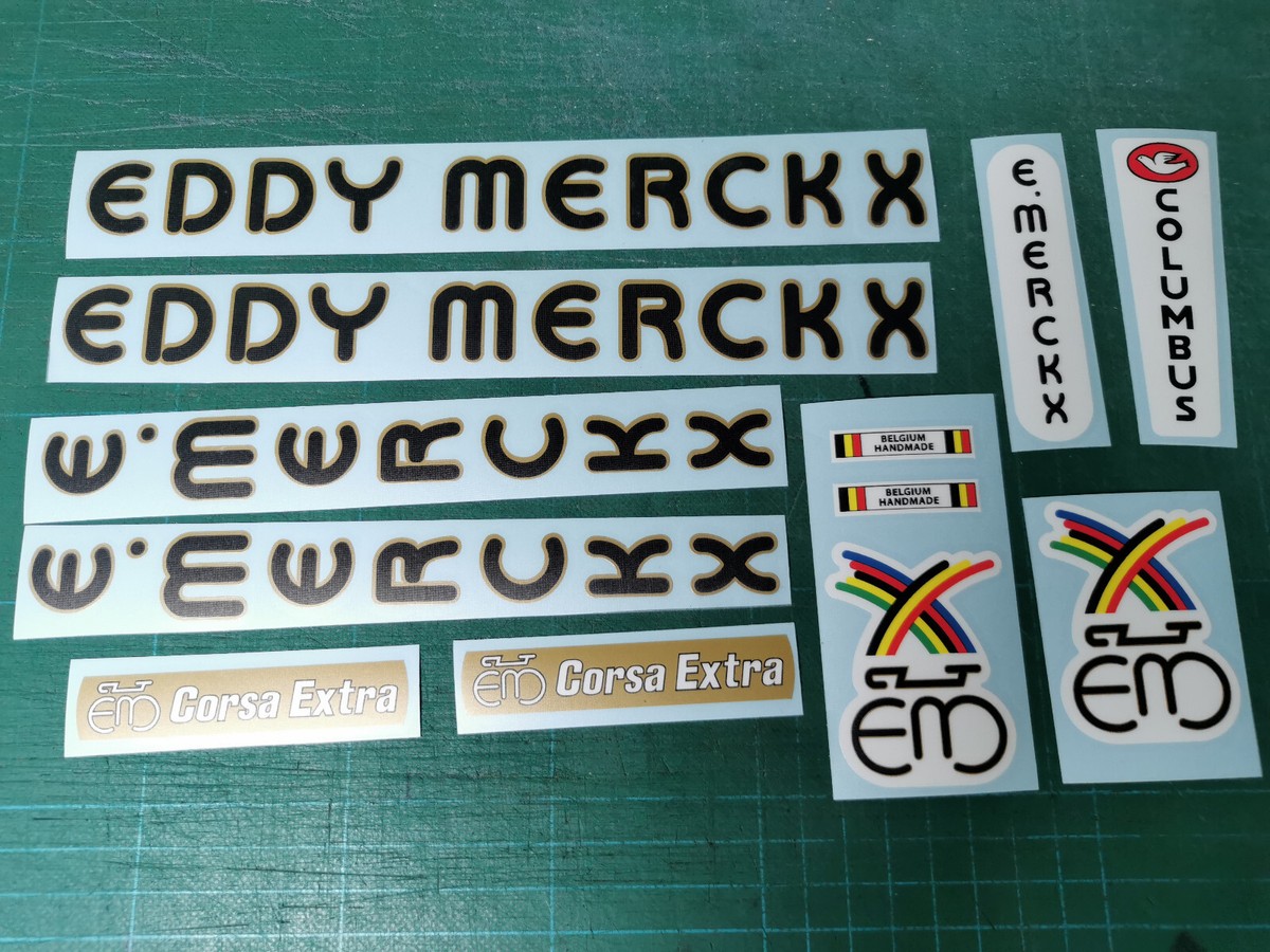 Eddy Merckx Decals A Supabikes Super Prestige Eddy Merckx Road