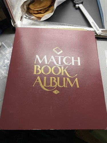 VINTAGE MATCHBOOK COVER ALBUM COLLECTION LOT 300+ COVERS | eBay