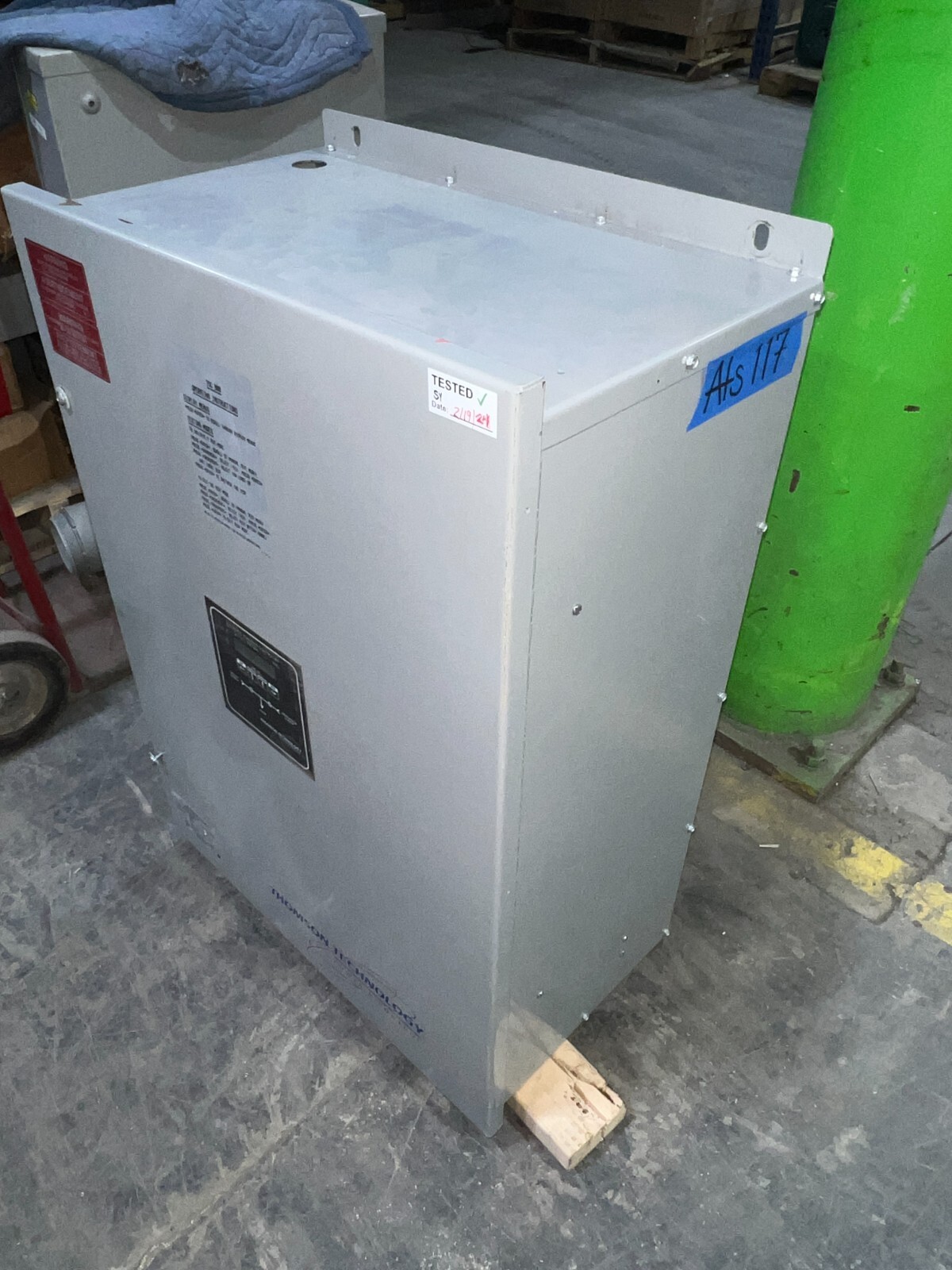 Thomas 100 Amp Automatic Transfer Switch 208 Volt 3 Phase 3W ATS #117 ...