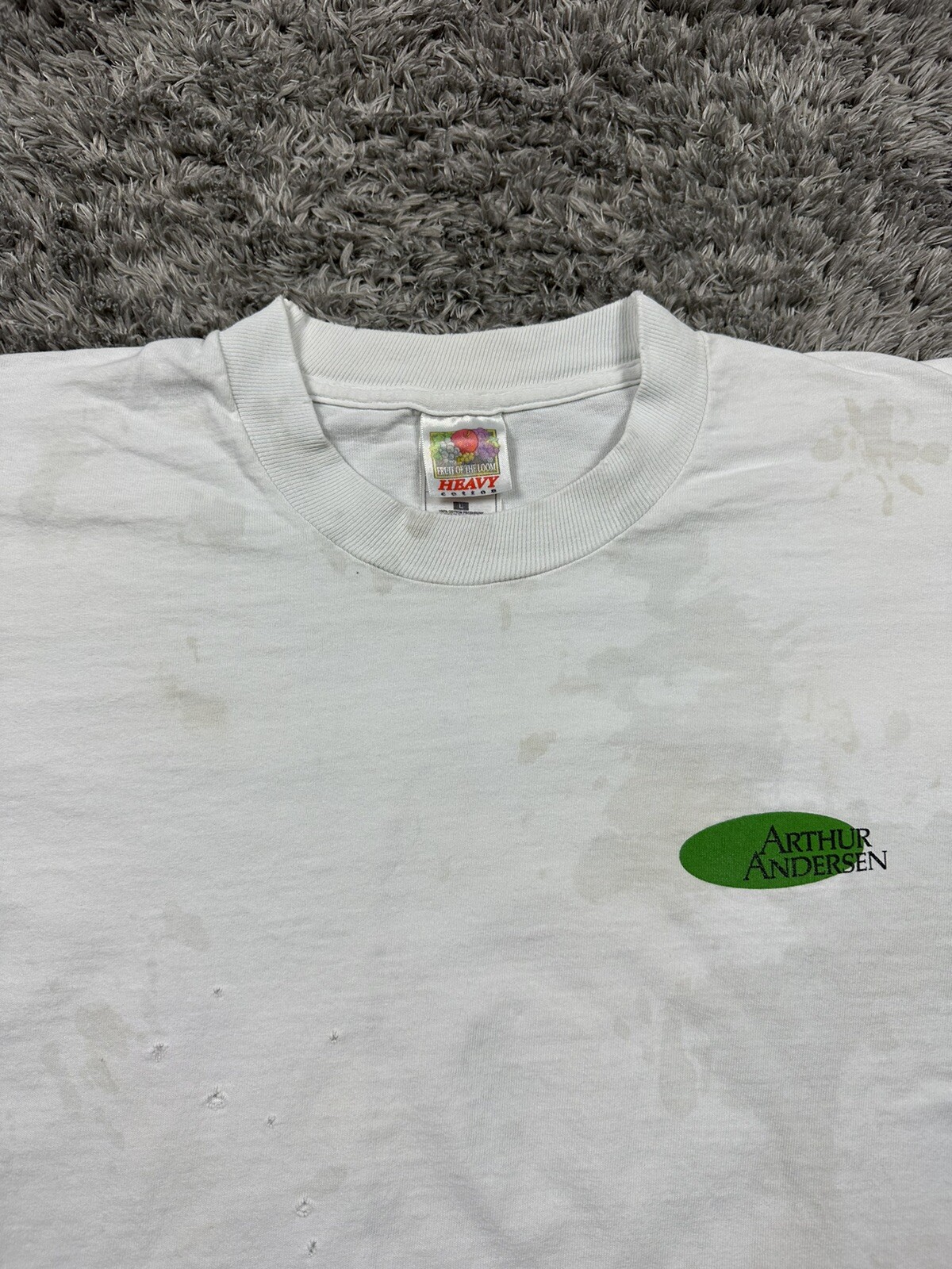 Vintage Arthur Anderson Accounting Firm Business T Sh… - Gem