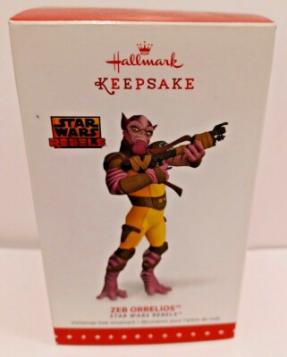 Hallmark ZEB ORRELIOS Ornament Star Wars REBELS Keepsake Disney 2015 ...