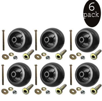 6 Deck Wheels for 62" 72" Exmark Toro Timecutter Z253 Z Master Zero ...