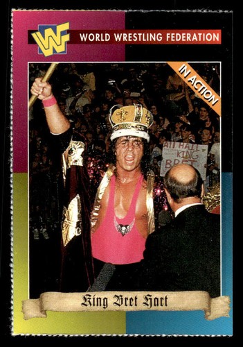 King Bret Hart 1995 WWF Magazine #42 WWF | eBay