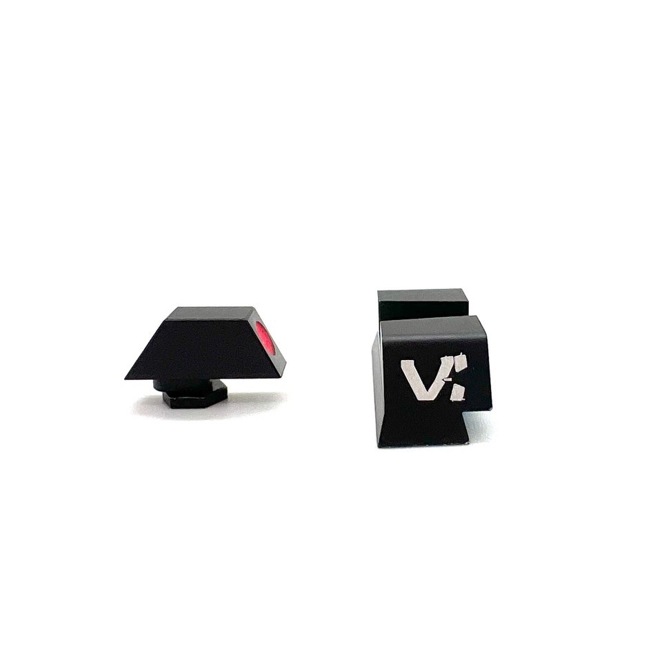 VI RED NIGHT SIGHTS FOR GLOCK 17 19 20 21 22 23 24 26 27 29 30 34 35 36 ...