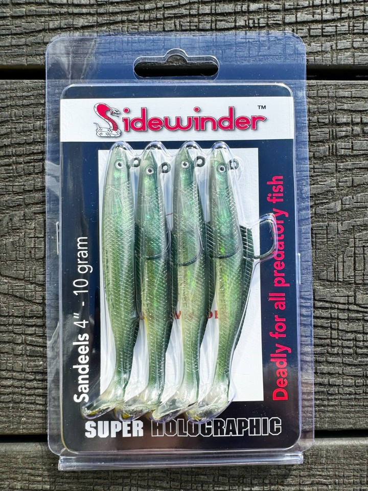 Various Match Fish Simple & Sidewinder Bass Cod Pollock Soft Lures ...