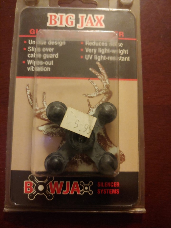 BowJax Big Jax Guide Rod Dampener - Black - 1pk - 1011 | eBay