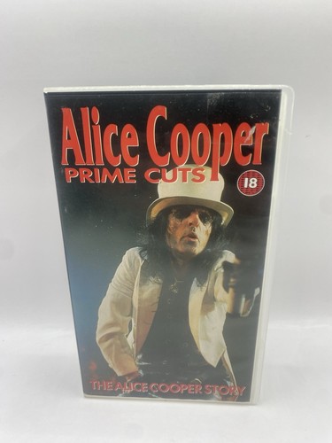 RARE VHS TAPE 'ALICE COOPER PRIME CUTS' PAL | eBay UK
