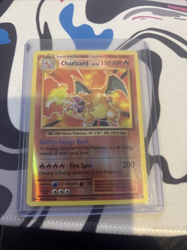 CHARIZARD LV. 76 HOLO 2016 POKEMON CARD 150HP RARE 11/108 | eBay