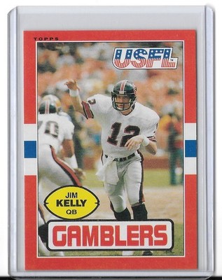 1985 Topps USFL - Jim Kelly #45 (RC) | eBay