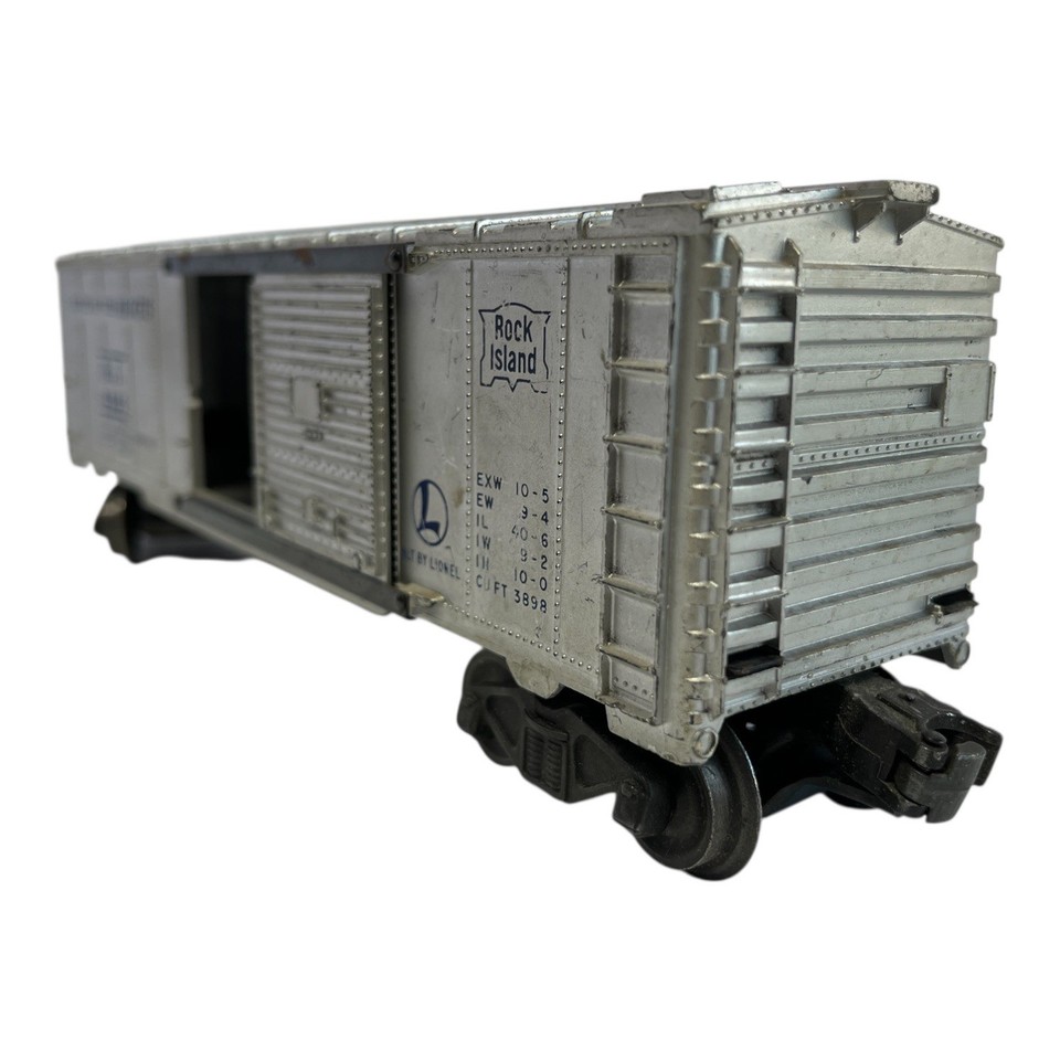 Lionel Rock Island Route of the Rockets RI Box Car | eBay