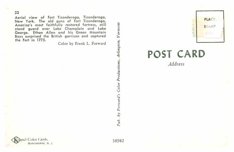 Postcard MILITARY SCENE Ticonderoga New York NY o/19 AR9639 | eBay