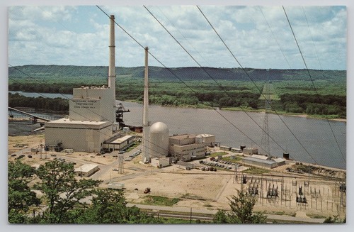Dairyland Power Cooperative Nuclear Plant Genoa Wisconsin 1970s ...