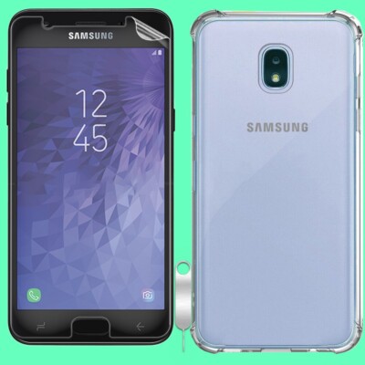 Ultra-Clear Soft Screen Protector TPU Case for Samsung Galaxy J7 (2018 ...