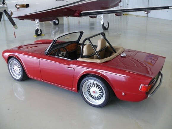 KYB 4 SHOCKS For Models w Rear Tube Shock Conversion Triumph TR6 68 69 ...