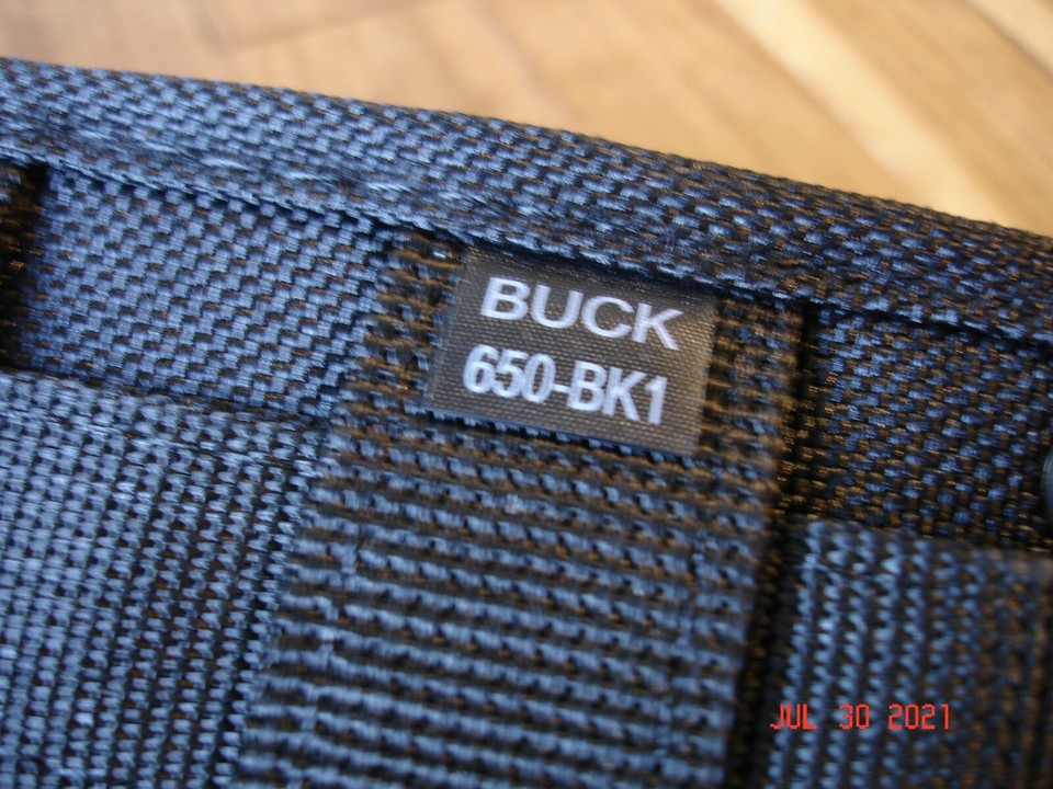 @@ 1 NEW TOPS BUCK KNIVES 650 NIGHTHAWK KNIFE SHEATH ONLY NYLON MOLLE ...