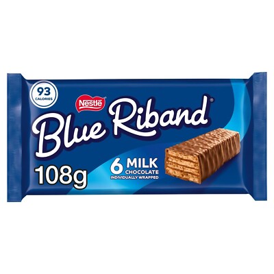 1x Nestle Blue Riband Milk Chocolate Biscuit Bar Multipack 6 Pack | eBay UK