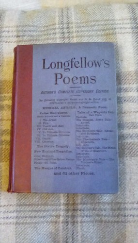 Antique book- Longfellows Poems | eBay