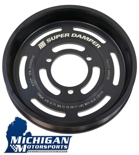 ATI 916106 10% Overdrive 8 Rib LSA LT4 Supercharger Pulley 2009-2019 ...