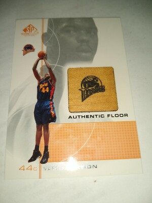 MARC JACKSON 2001 SP AUTHENTIC GAME FLOOR #MA GOLDEN STATE WARRIORS | eBay