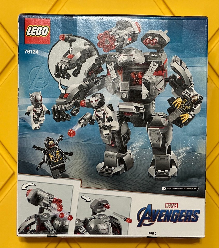 New Sealed 76124 LEGO Marvel Avengers War Machine Buster 673419303095 ...