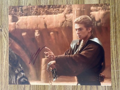 Hayden Christensen Autographed 11x14 Star Wars Photo Anakin Skywalker ...