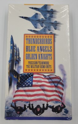 Thunderbirds, Blue Angels, Golden Knights (VHS, 1999) Brand New Factory ...