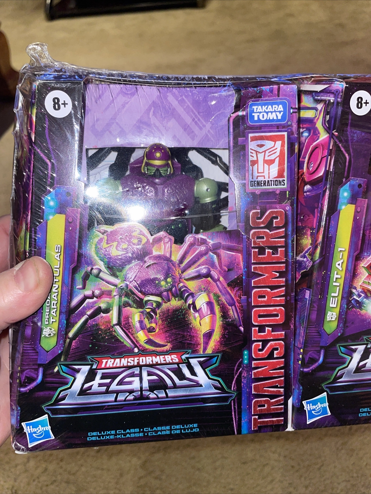 Transformers legacy Deluxe Tarantulas & Elita-1 Bundle Of 2 Pack Brand ...