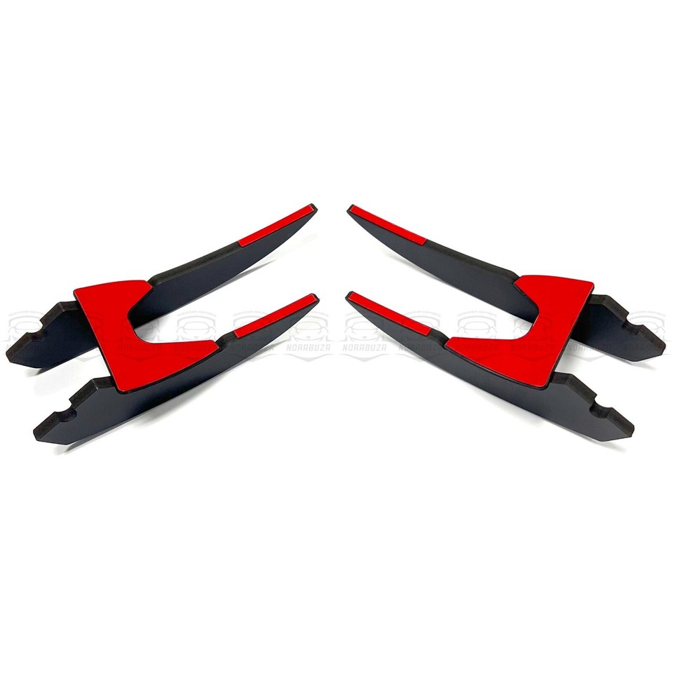 Devil's Claws Front Bumper Canards for Kia Stinger V.2 [Matte Black] US ...