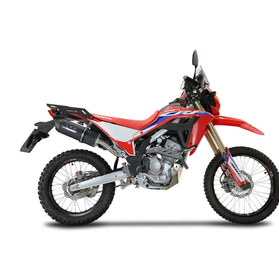 GPR Racing Slip-On Exhaust Furore Black For Honda CRF 300 L 2021-2024 ...