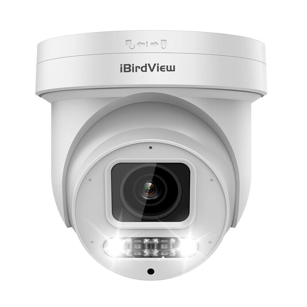 Hikvision Compatible 4k 8MP PTZ POE 10X Zoom IP Camera Dual Light ...