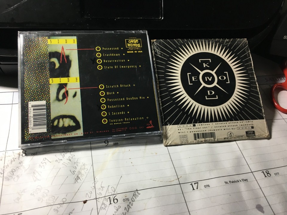KODE IV 2 CD LOT: POSSESSED + REMIXES: SCRATCH ATTACK | eBay