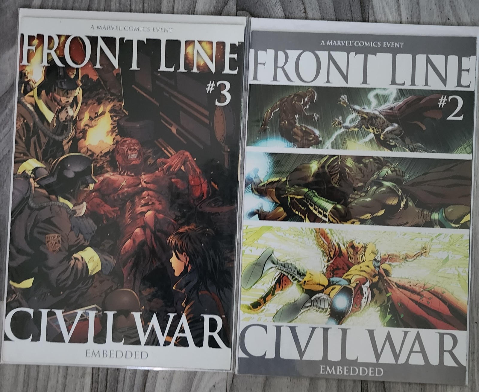 Civil War: Front Line #2B #3B (Aug 2006) 2nd Printing Variant | eBay