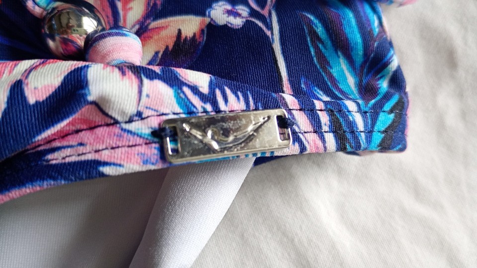 10 Jantzen Blue Floral Print Bathers Swimwear Swimsuit One Piece | eBay ...