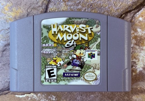 Harvest Moon 64 - Nintendo 64 N64 **AUTHENTIC, BATTERY TESTED ...