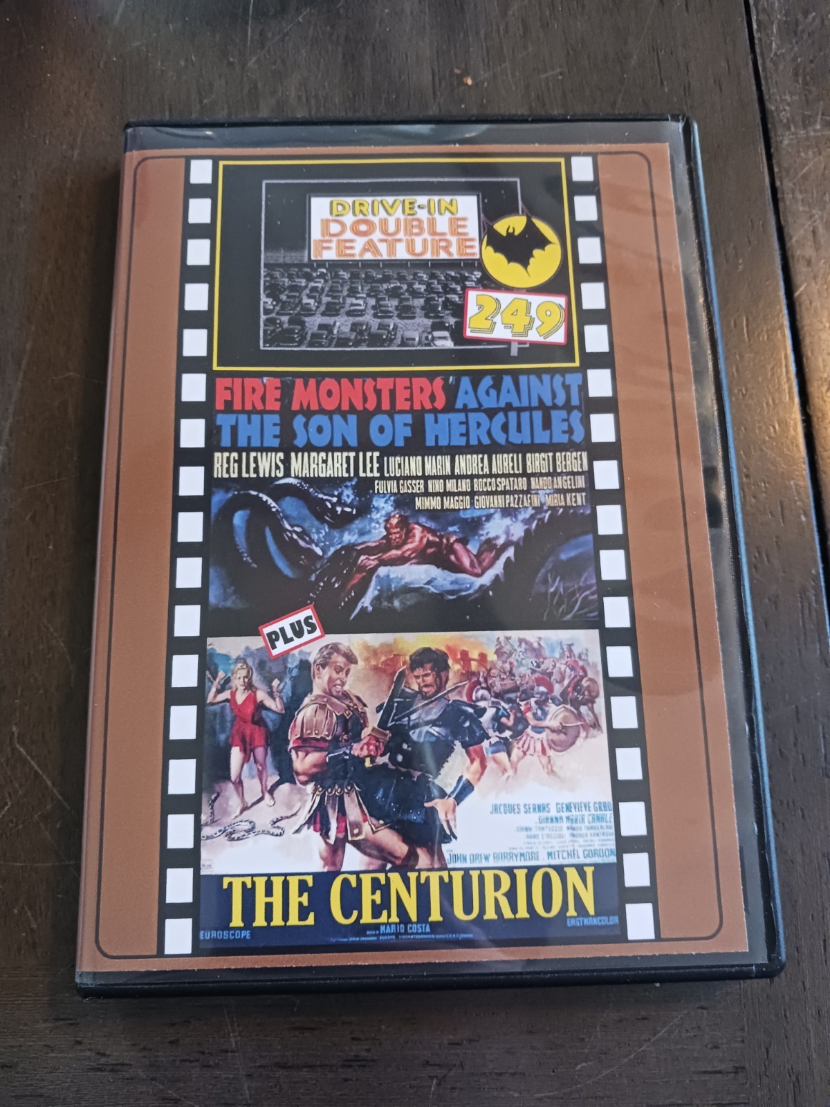 Drive-In Double Feature #249 Fire Monsters Against the Son of Hercules ...