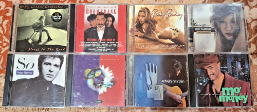 MUSIC CD LOT DAVE MATTHEWS BAND PETER GABRIEL MO MONEY BOOMERANG ...