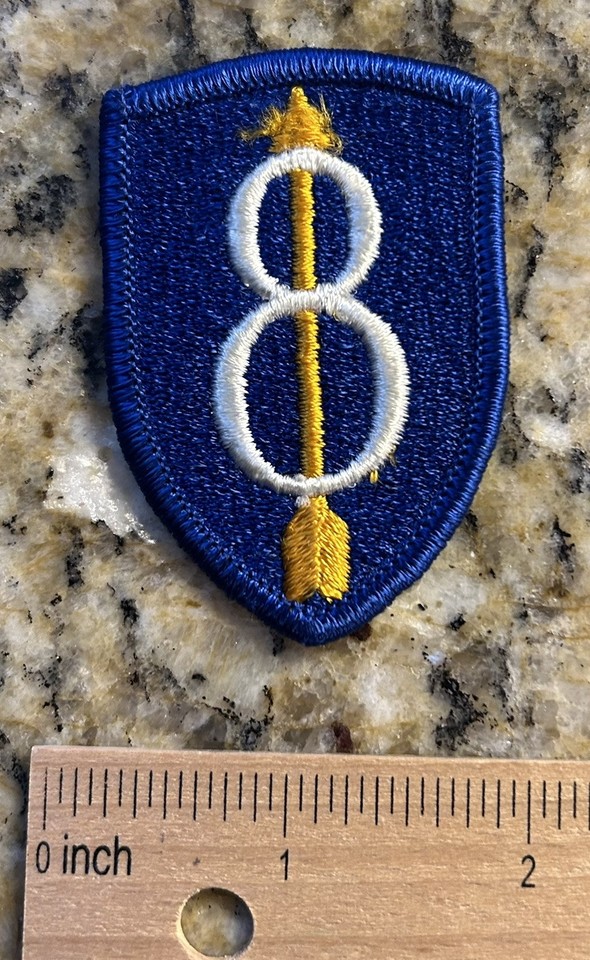 Military Patches US Army 8th Infantry Division New Old Stock | eBay