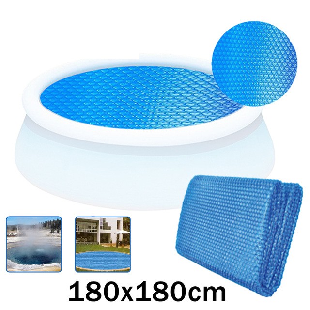 Swimming Pool Cover for Outdoor Garden Frame Pools Tarpaulin PE bubble ...