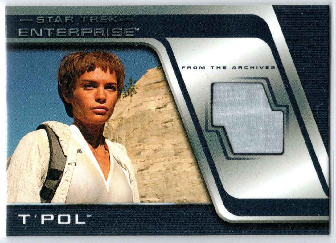 STAR TREK ENTERPRISE SEASON 4 COSTUME INSER C3 T'POL VULCAN DESERT ...