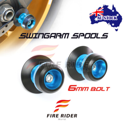 For Yamaha YZF R1 19-23 22 21 20 Twall Blue Rear Swingarm Spools M6 ...