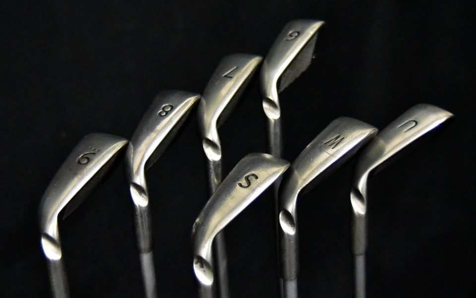 PING RAPTURE 6- 9 UW PW SW IRON SET SHAFT: REGULAR LENGTH: (6) 38 IN RH ...