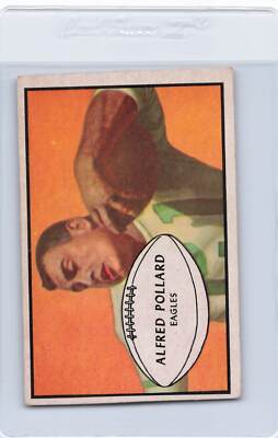 1953 Bowman #14 Alfred Pollard Eagles EX *DA5267 | eBay