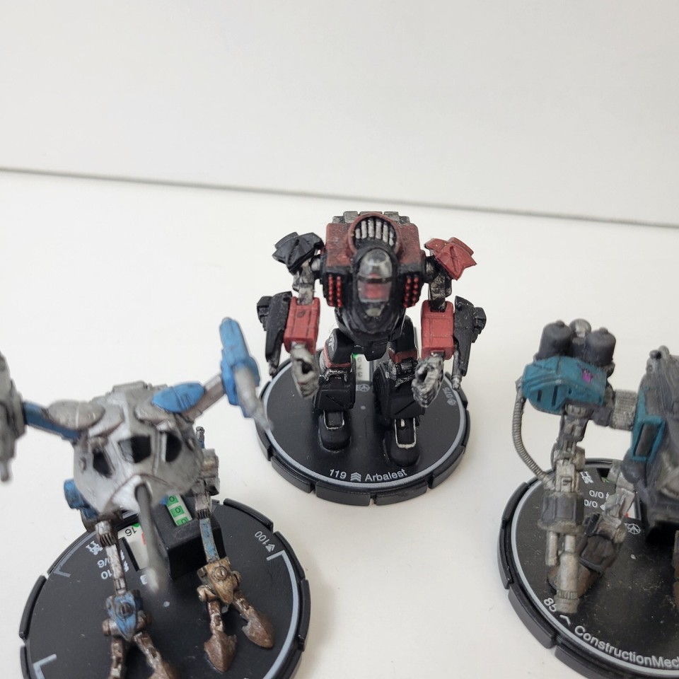 Rare WizKids MechWarrior Battletech Mech Figure Lot of 5 (C6) | eBay