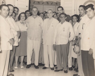 CUBAN REPUBLICAN TIMES EX PRESIDENT RAMON GRAU SAN MARTIN CUBA 1950s ...
