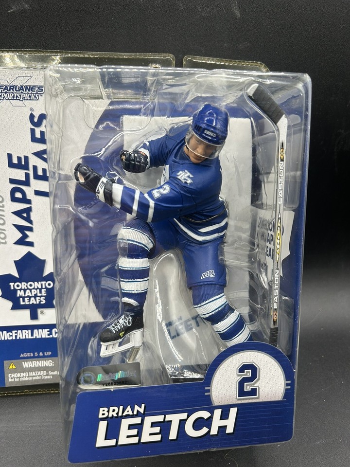 Brian Leetch McFarlane 2004 Series 9 Figure Blue Jersey Toronto Maple ...