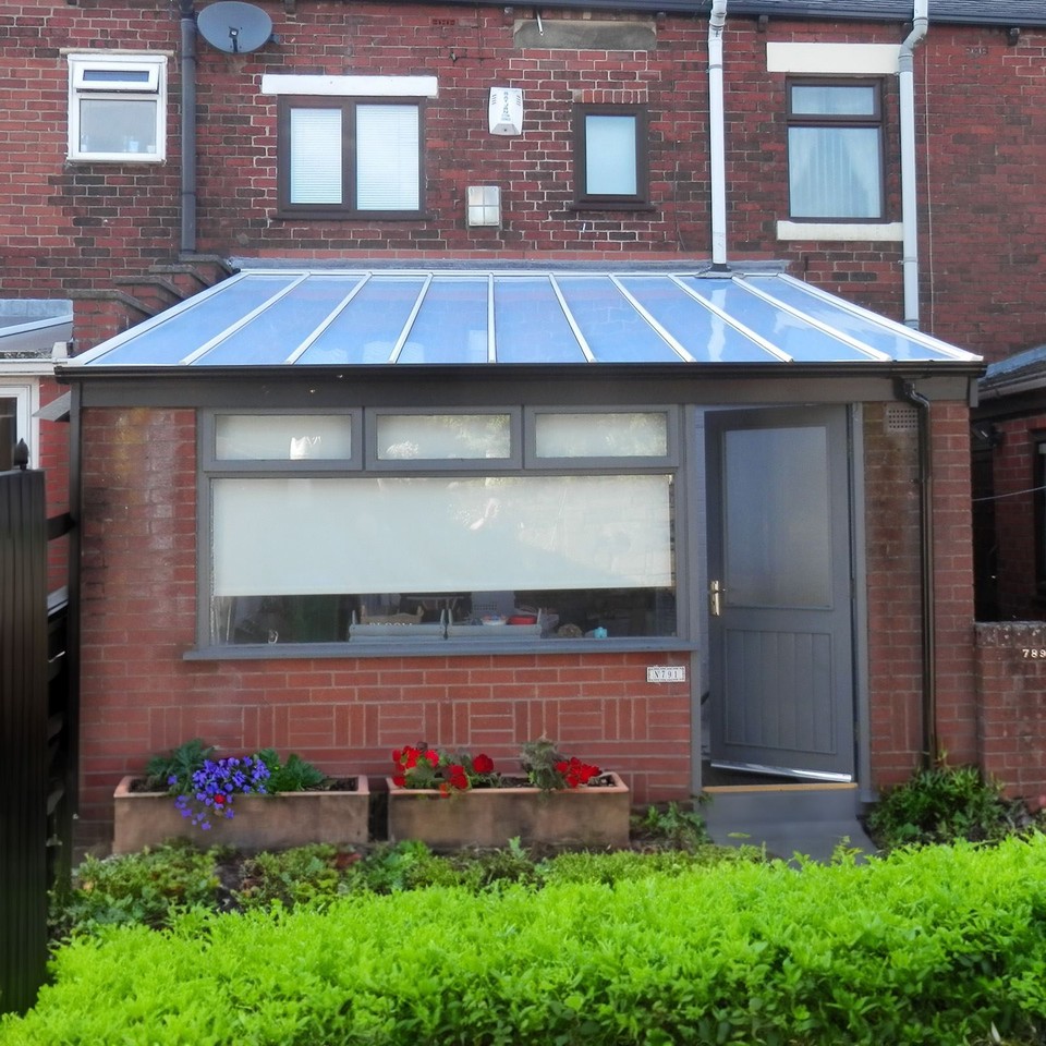 Ultralite 500 Glazing Bar Top Cap Ultraframe Lean-to Conservatory Roof ...