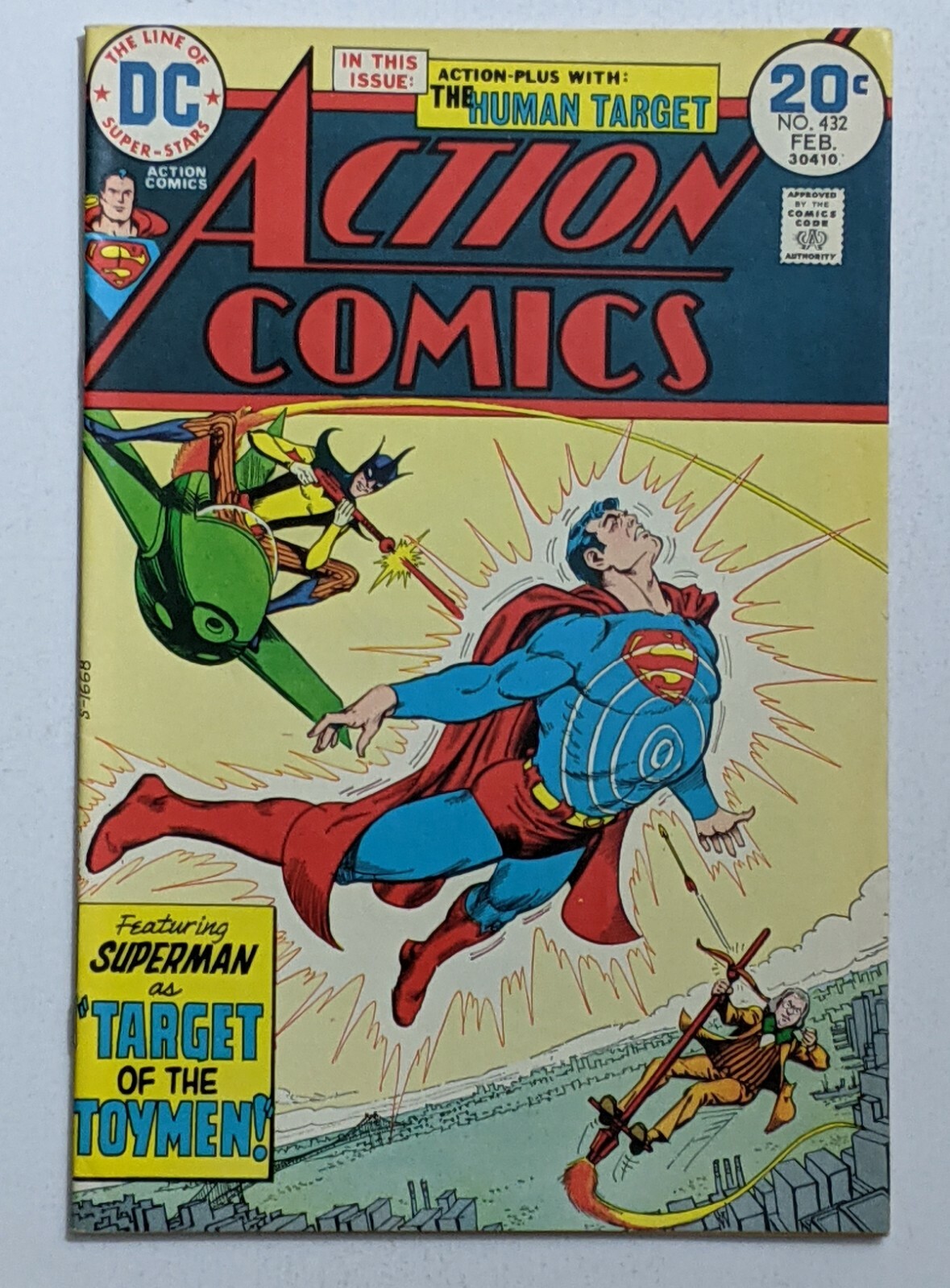 Action Comics #432 (Feb 1974, DC) VF- 7.5 1st app of new Toyman | eBay